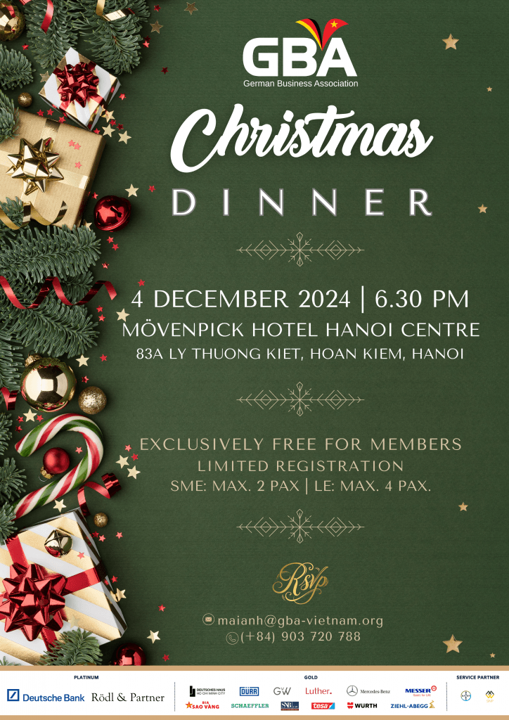GBA Christmas Dinner Hanoi 2024 (Members-only Event) - GBA
