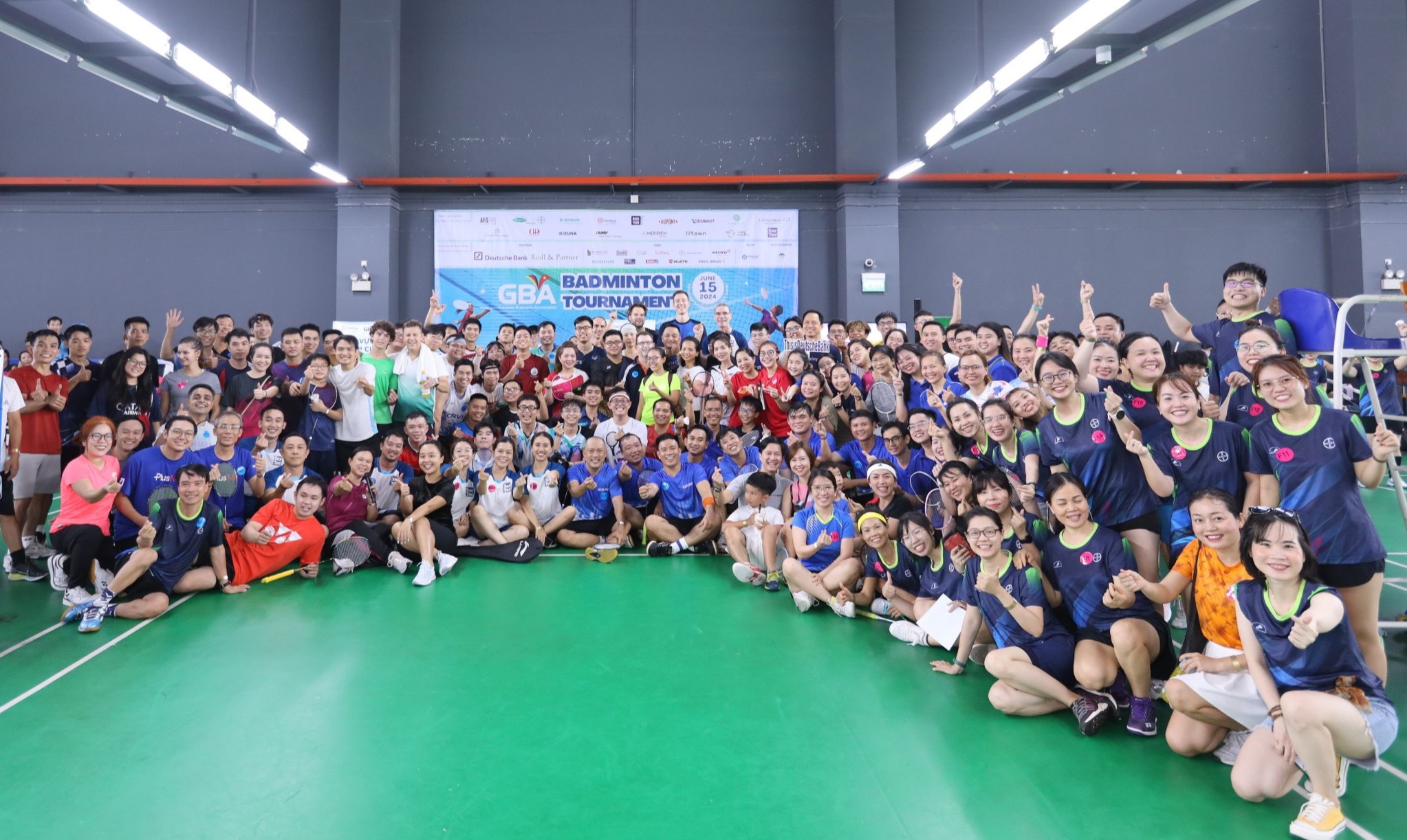 Celebrating the Champions of GBA Badminton Tournament 2024 - GBA